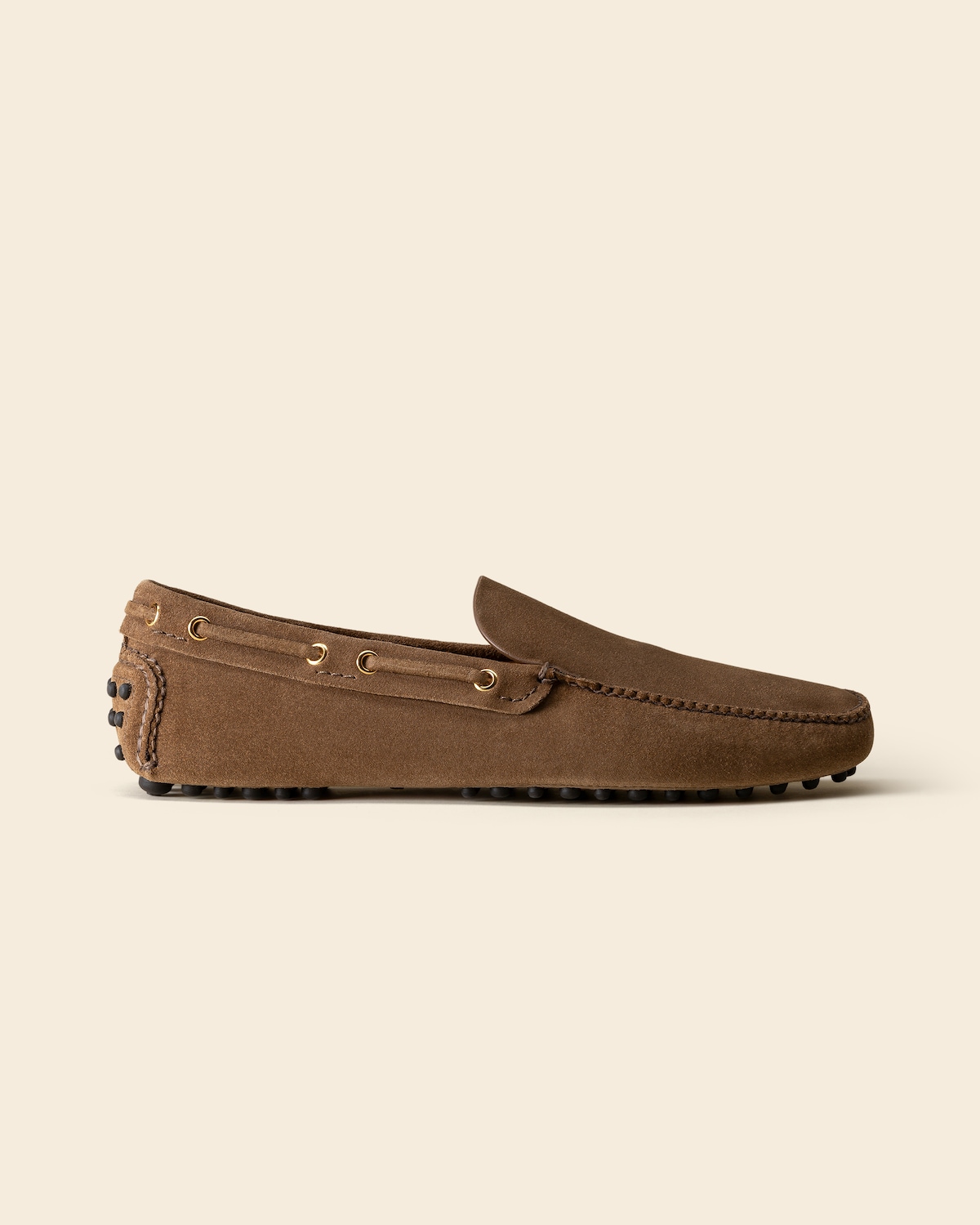 Suede driving shoes