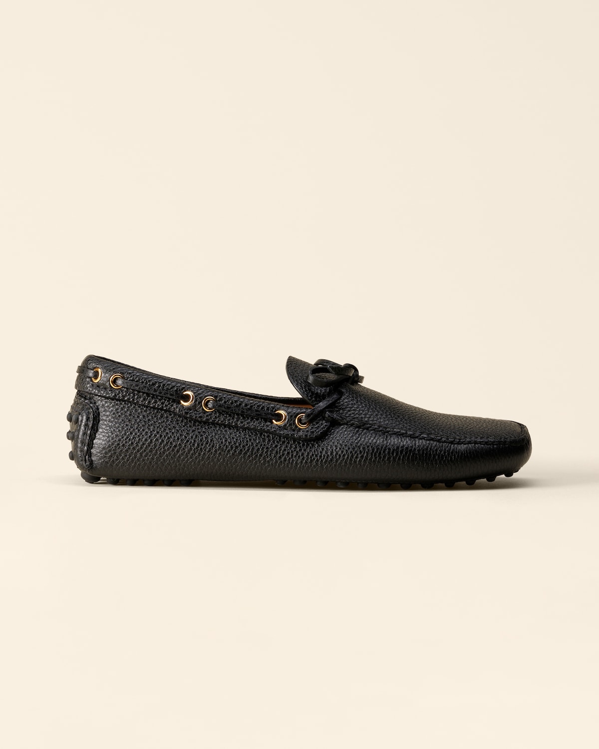Men's Leather Driving Shoes Deer print calfskin driving shoes | Car Shoe